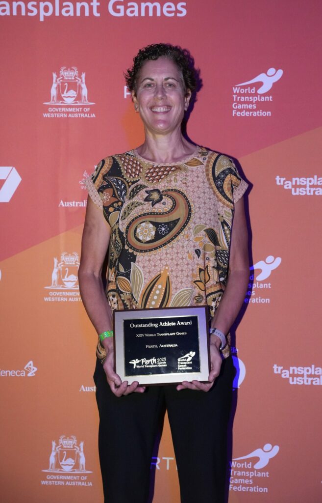 Michelle Daley wins the Outstanding Athlete Award at the 2023 World ...