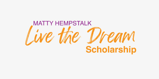 Matty Hempstalk ‘Live the Dream’ Scholarship - Transplant Australia