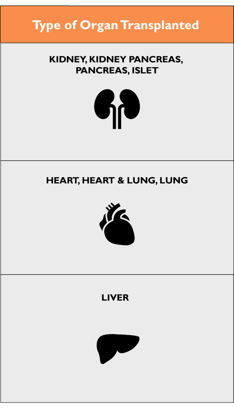 Type of organ transplanted - Transplant Australia